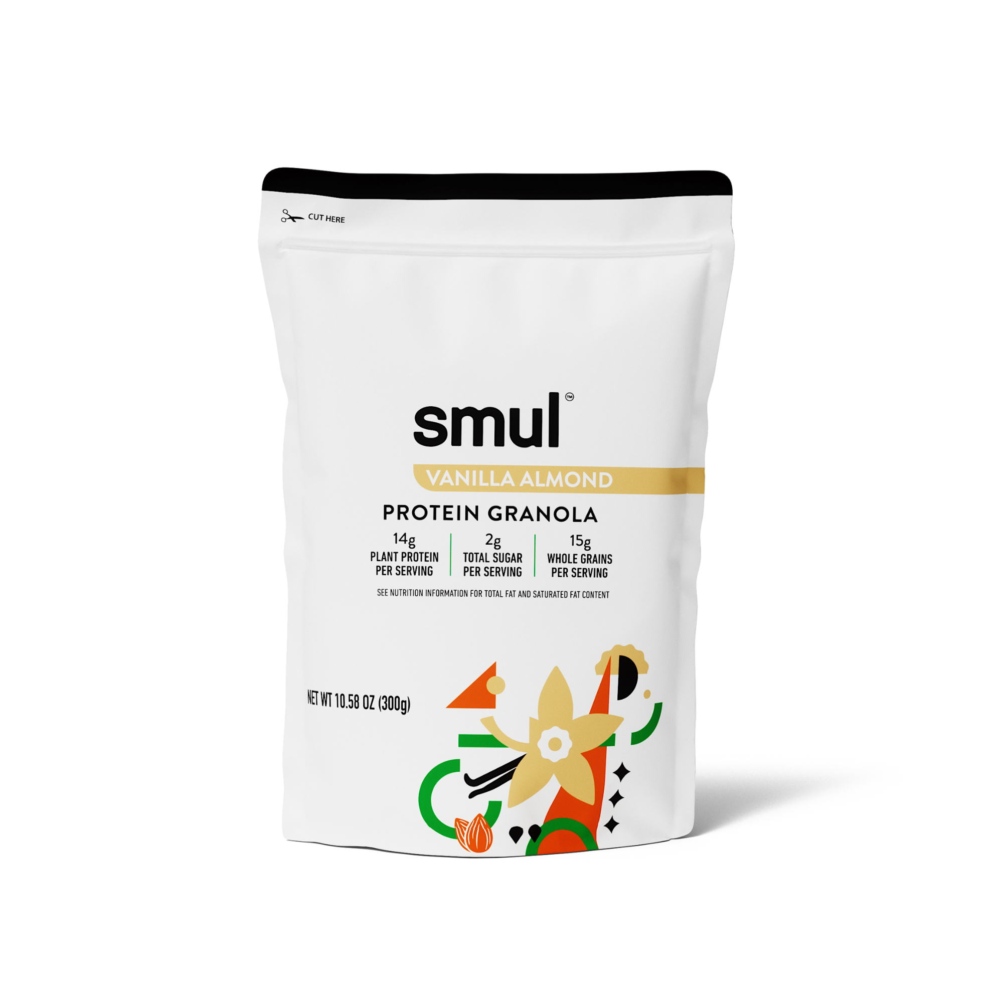 Vanilla Almond Protein Granola 10.6oz - smul – smul-us